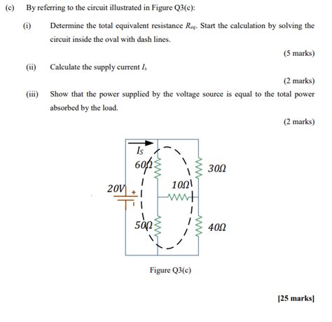 solved c by referring to the circuit illustrated in figure