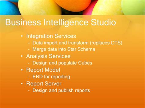 Ppt Data Warehousing In Sql Server 20052008 Business Intelligence
