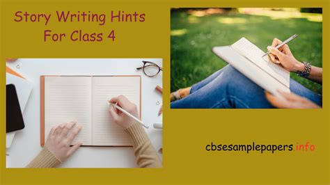 story writing hints for class 4 format topics examples exercises