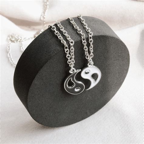 Парні Кулони для закоханих Інь Ян з нержавіючої сталі Купити в Royal Bracelets