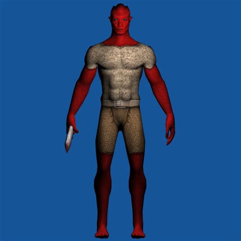 Character Hero Enemy 3d Model