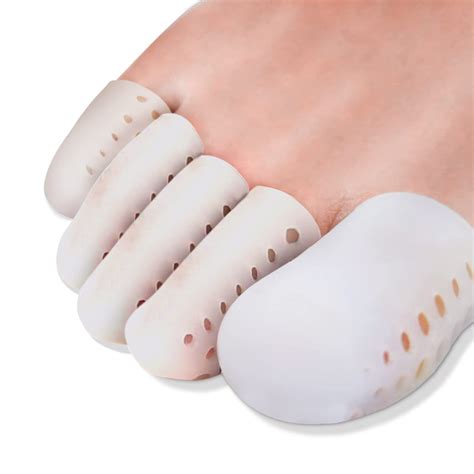Toe Cap Silicone 12 Pack Breathable Gel For Blisters And Hammer Toes 4