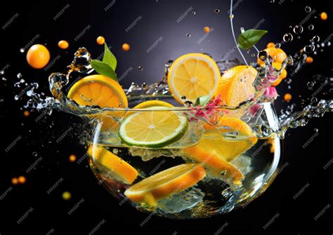 Premium Ai Image A Surrealistic Image Of A Highland Fizz Cocktail