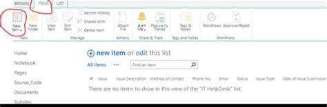 Overview Of Ticketing System In Sharepoint