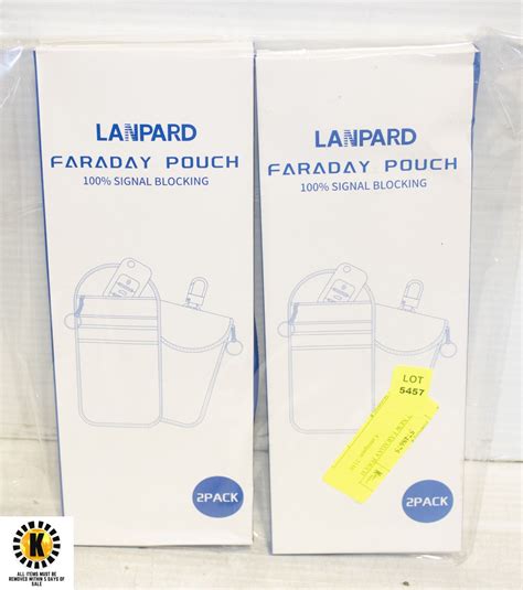 Pack Of 2 New Faraday Pouch Signal