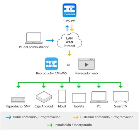 Cayin Tech Cms Ws Player Structure