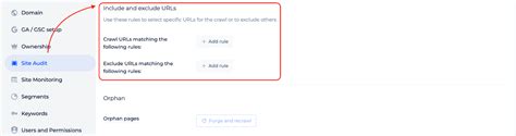 How To Exclude And Include Urls In Site Audit Sitechecker Help Center