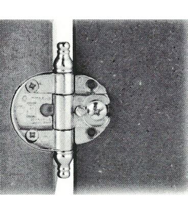 Anselmi Charnière avec chapiteau diamètre 9 mm pour portes de meubles 231