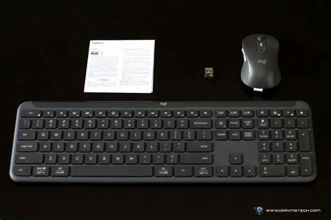 Logitech Slim Keyboard Combo Mk Review Productivity In A Slim Package