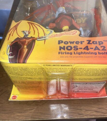 Buzz Lightyear Star Command Toy Story Cosmic Clash Power Zap Nos 4 A2