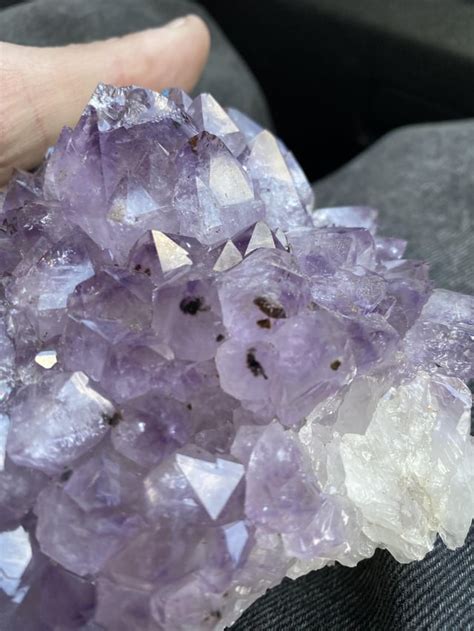 Are These Goethite Or Hematite Inclusions In My Amethyst R Whatsthisrock