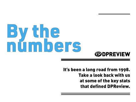 Dpreview By The Numbers Seriously Photography