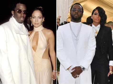 A Look At Diddys Past Girlfriends From Jennifer Lopez To Cassie