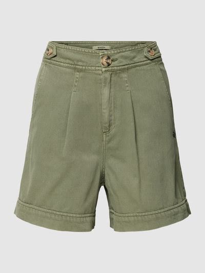 Garcia Shorts Mit Eingrifftaschen Khaki Online Kaufen