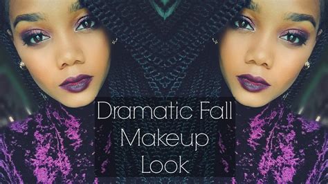 Vampy Dramatic And Bold Fall Makeup Tutorial Youtube