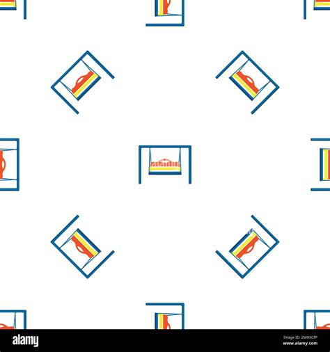 Swing Bench Pattern Seamless Vector Stock Vector Image And Art Alamy