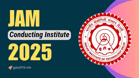 Who Conduct Iit Jam 2025 Ekxam