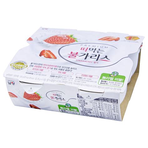 떠먹는불가리스딸기100g4입 배민 장보기∙쇼핑