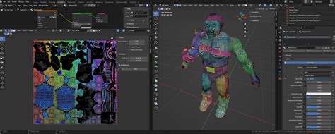 Finished Uv Unwrapping The Orc Show Gamedev Tv