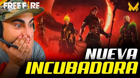NUEVAS SKIN INCUBADORA Y SALIDA DE LA NUEVA ACTUALIZACIÓN FREE FIRE