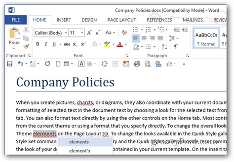 Spell Check Microsoft Word Documents With A Keyboard Shortcut