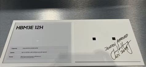 Nvidia Gives Thumbs Up To Samsung Hbm3e 12h Dram 50 More Capacity