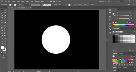 Solar Eclipse In Adobe Illustrator Adobe Tutorial