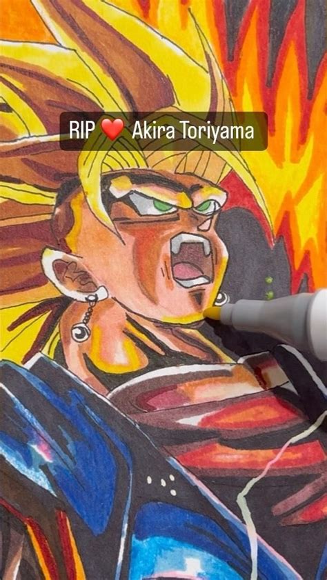 Karin🎨 On Instagram Rip Dragon Ball Creator Akira Toriyama