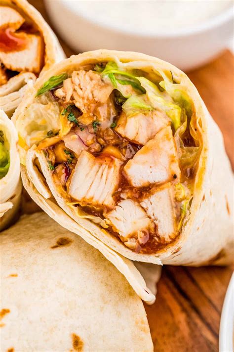 Bbq Chicken Wrap Tornadough Alli