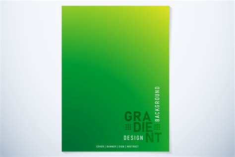 Abstract Gradient Green Color Background Graphic By Djoe N Reiz
