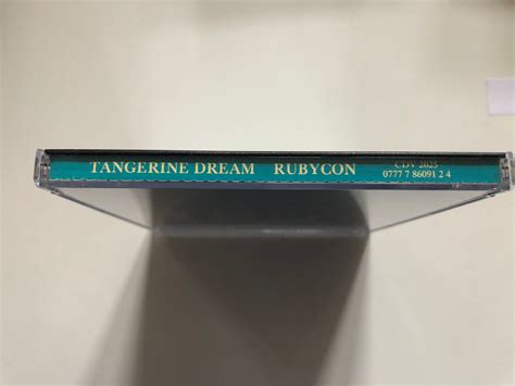 Tangerine Dream Rubycon Virgin Audio Cd Cdv 2025 Bible In My Language
