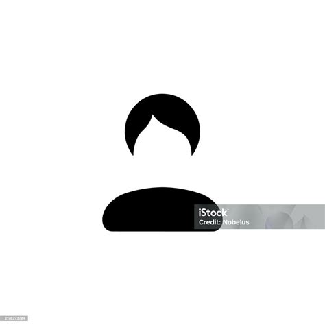 사용자 프로필 및 개인을 나타내는 사람 실루엣 아이콘 소셜 미디어 사용자 인터페이스 및 아이덴티티 디자인에 이상적입니다 개성 개념에 대한 스톡 벡터 아트 및 기타 이미지