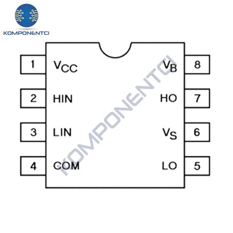 IR2106 Smd Mosfet Sürücü Entegresi Soic-8 | Komponentci