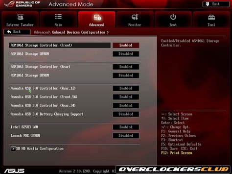 ASUS Crosshair V Formula Z Closer Look UEFI BIOS Overclockers Club