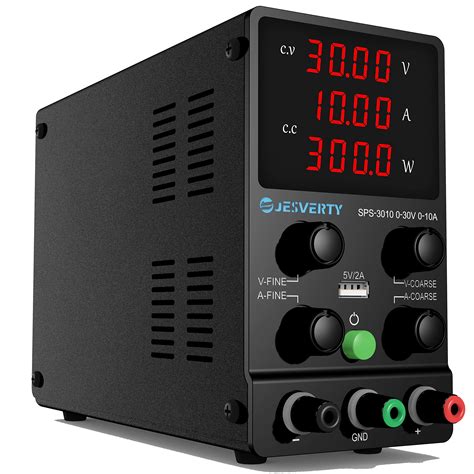 DC Power Supply Variable 30V 10A Adjustable Switching Regulated DC