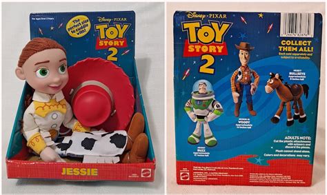 Disney Pixar Toy Story 2 Mattel Cowgirl Jessie Bullseye Horse Etsy