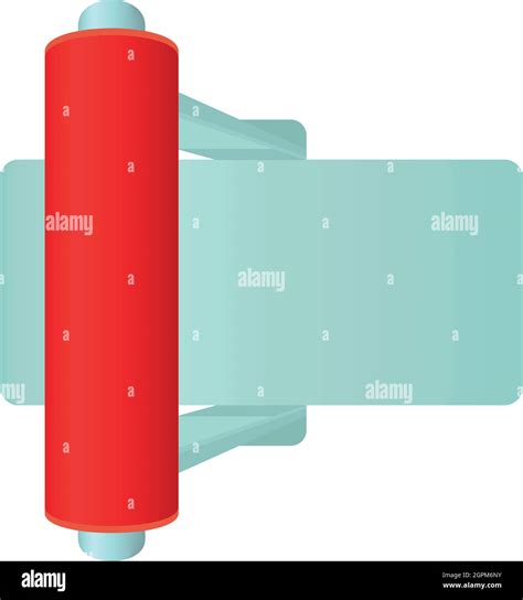 Red Toggle Switch Icon Cartoon Style Stock Vector Image And Art Alamy