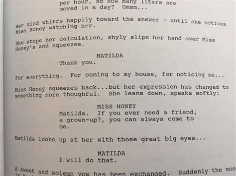 Miss Honey Matilda Book