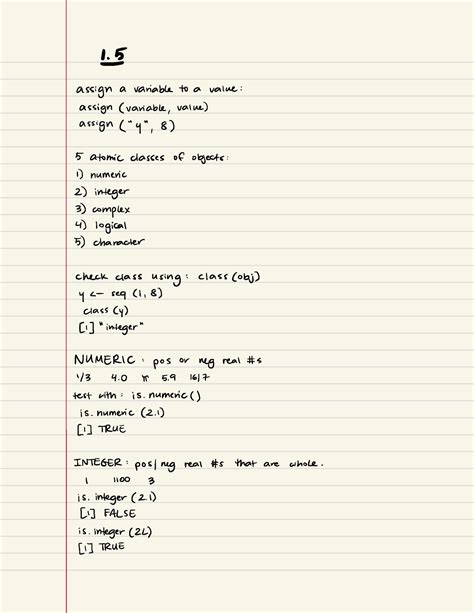cpsc 292 lecture notes 1 assign a variable to a value assign