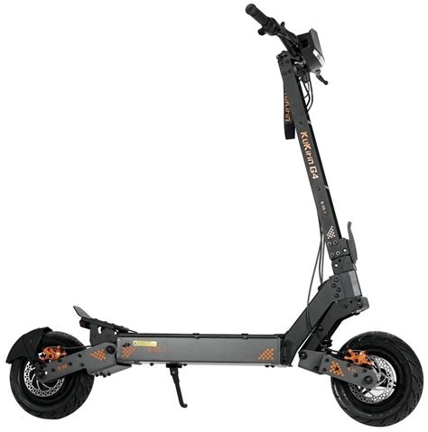 KuKirin G4 KUG4 Ηλεκτρικό Πατίνι με 70km h Max Ταχύτητα και 75km Αυτονομία σε Μαύρο Χρώμα