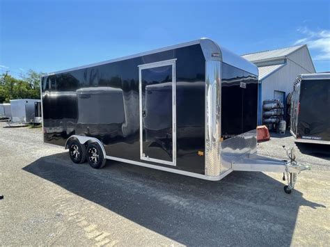 2024 EZ Hauler 8 5x20 Aluminum Enclosed Car Hauler 7000 GVW BLACK