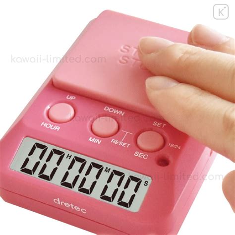 Japan Sailor Moon Dretec Learning Timer Kawaii Limited