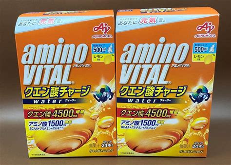【新品 送料無料】 味の素 アミノバイタル クエン酸チャージウォーター 2箱 メルカリ