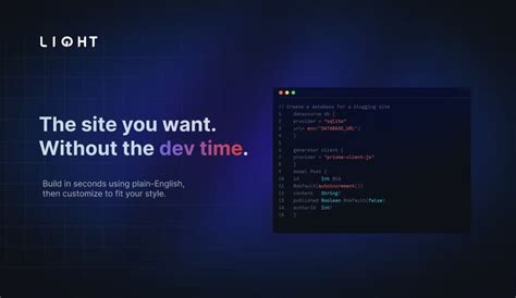 light build web apps in seconds using ai steemhunt