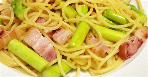 アスパラとベーコンのパスタ By きむー 【クックパッド】 簡単おいしいみんなのレシピが370万品