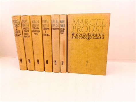 Marcel Proust W Poszukiwaniu Straconego Czasu Oficjalne Archiwum Allegro