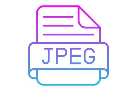 Jpeg File Line Gradient Icon Graphic By Maan Icons · Creative Fabrica