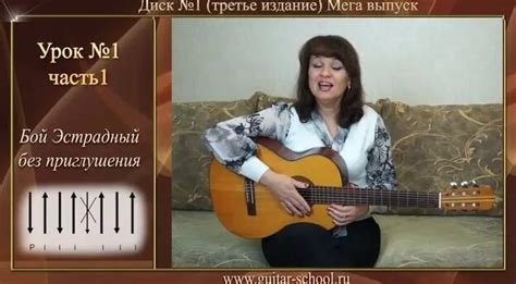 Уроки игры на гитаре с нуля для начинающих Урок 1 Часть 1 Видеоуроки ...