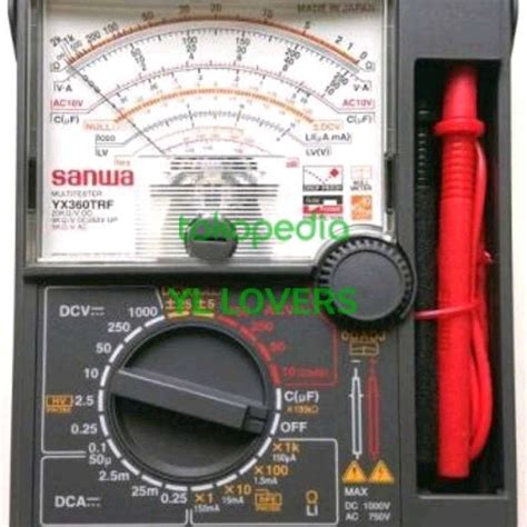 Promo Sanwa YX 360 TRF Multitester Sanwa Manual Avometer Sanwa Diskon