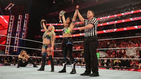 New WWE Womens Tag Team Champions Crowned At Mondays RAW Show Trish